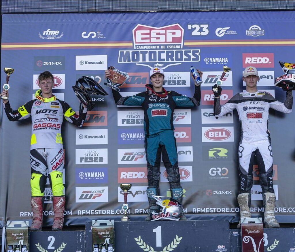 SEGUNDO PUESTO DE SAMUEL NILSSON EN LA 1ª DEL NACIONAL DE MX2 – FMM